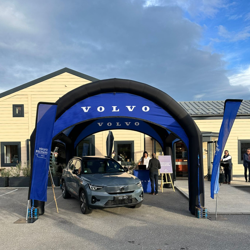 Tente gonflable SHELT-R personnalisable - LSE Group